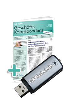 Ihr Zugang zu erfolgreichen E-Mails und Briefen!